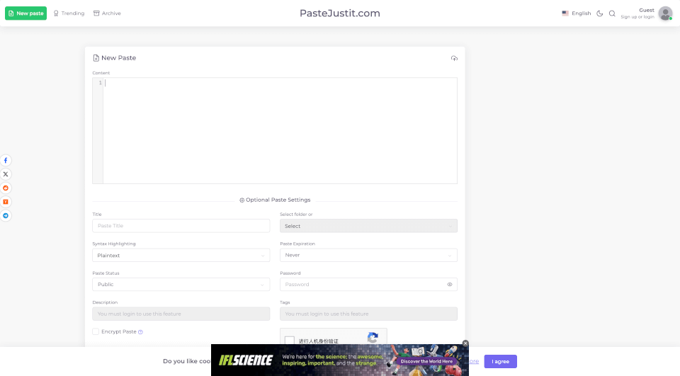 Pastes.io: Secure and Private Pastebin Alternative for Developers ...