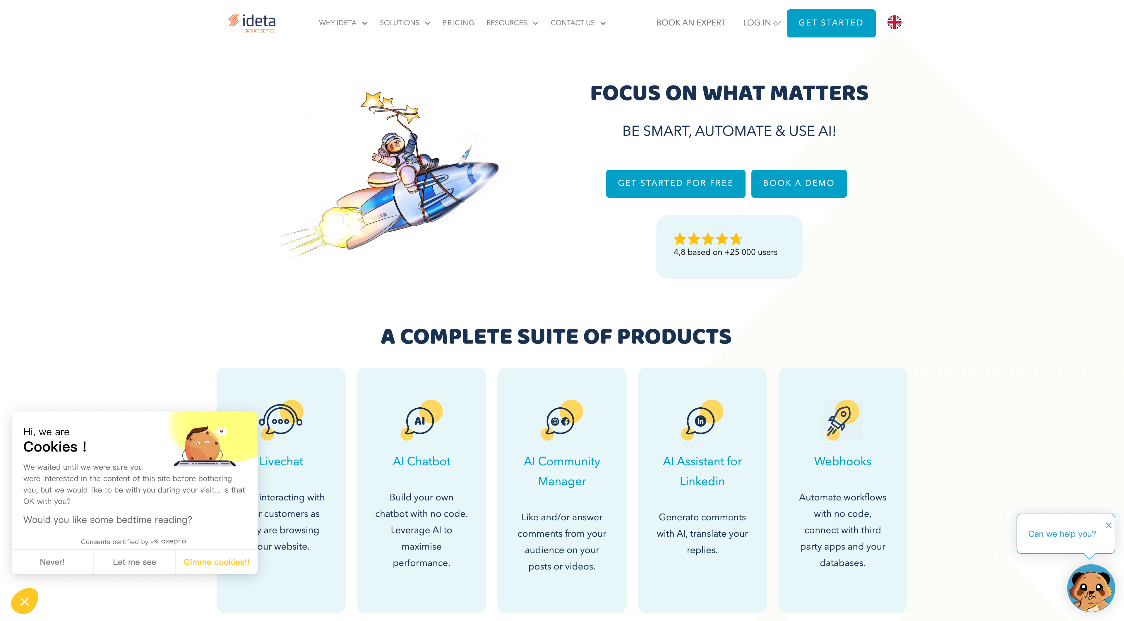 Ideta: Automatiza tu atención al cliente con chatbots | Directorio de ...